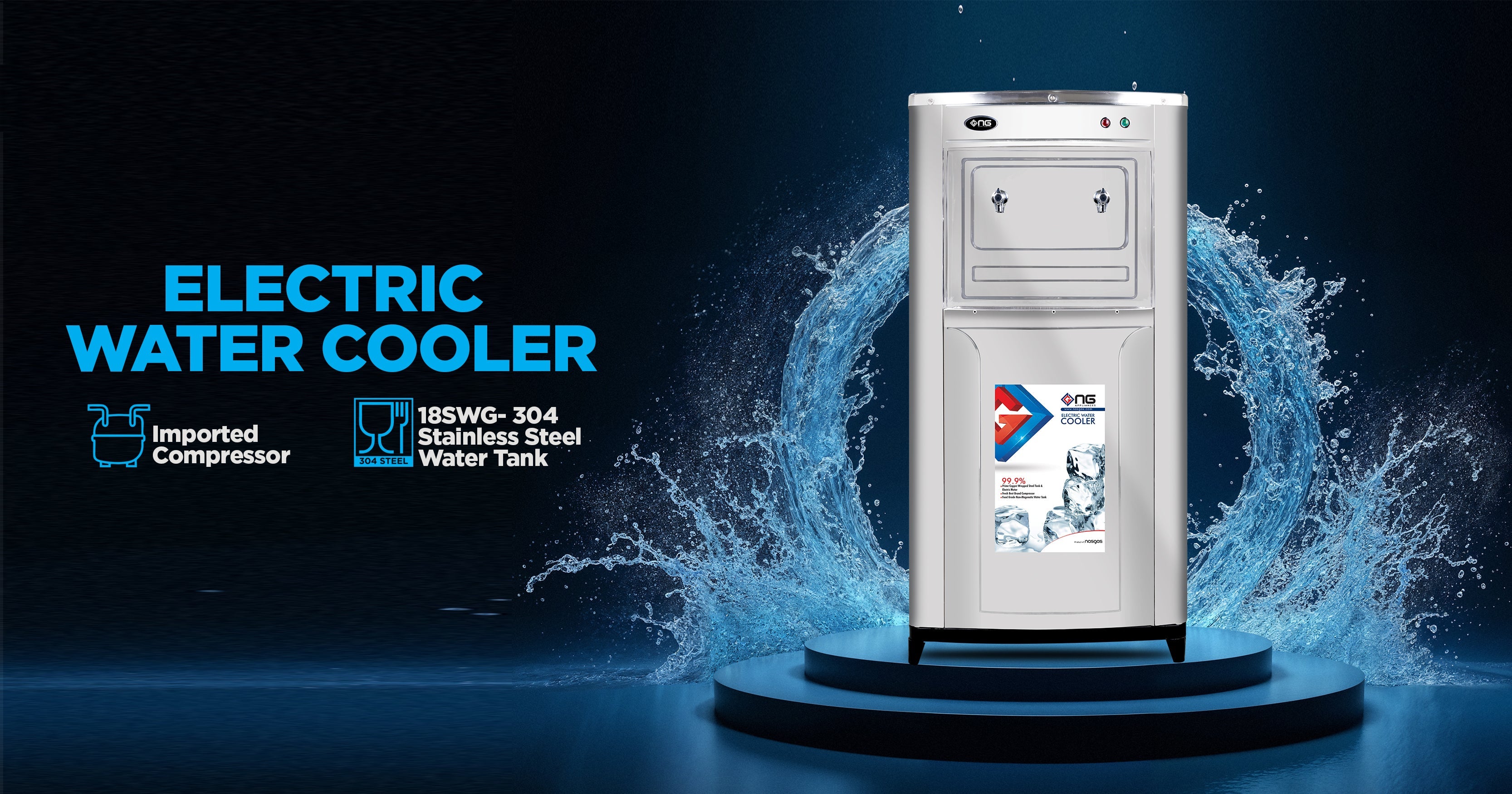 NasGas Electric Water Cooler Price In Pakistan – NASGAS ELECTRIC