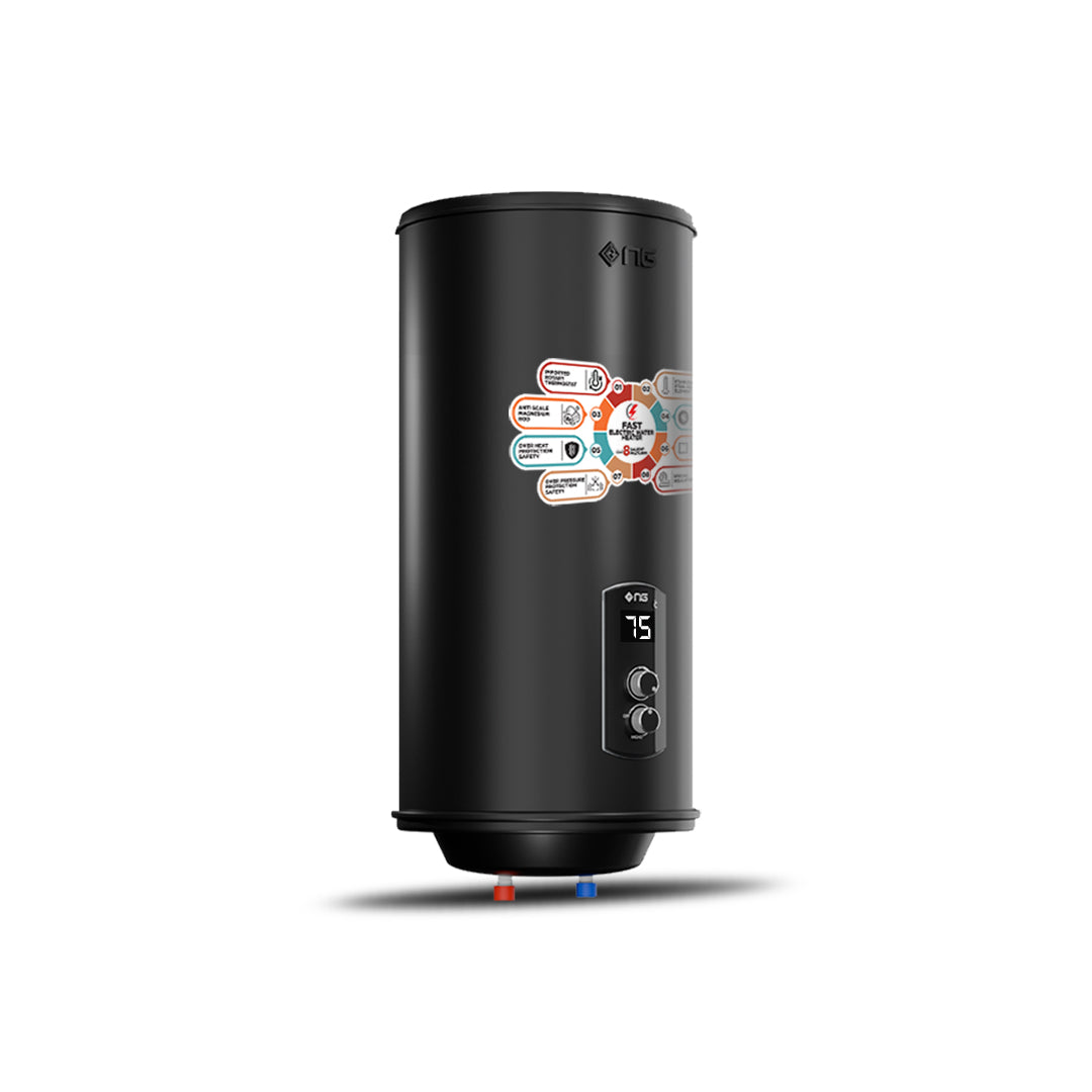 NasGas NEG-303 Plus Electric Geyser Energy Efficient Water Heater ...