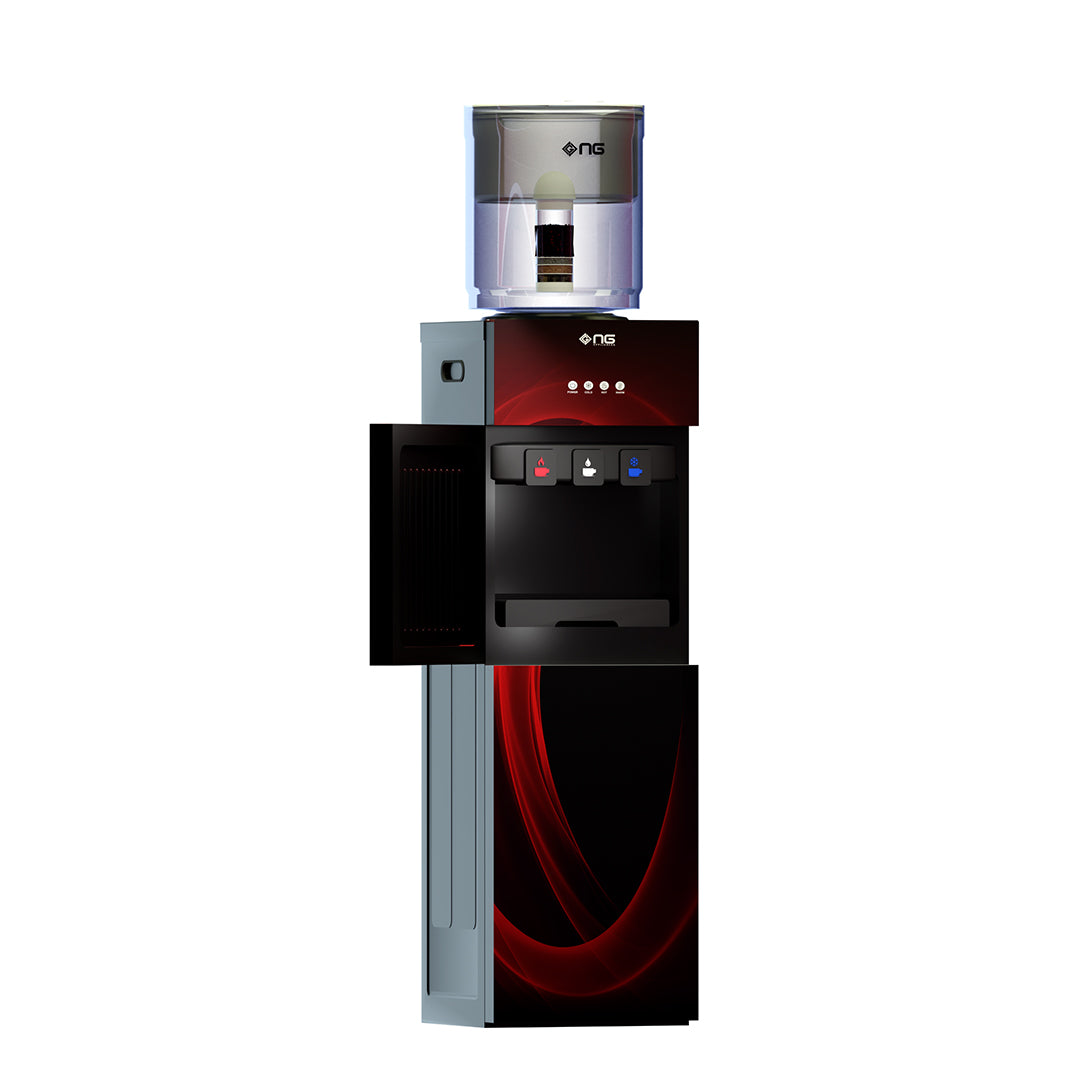 Nasgas Water Dispenser NWD-200 - 3 Tap Hot Cold & Normal Cooling 4.5L ...